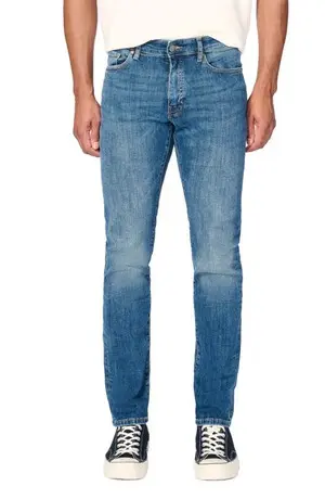 Warp + Weft Hnd Skinny Fit Jeans - Tortoise