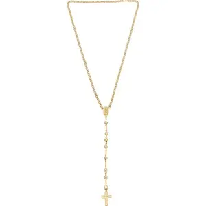 ALLSAINTS Cross Y-necklace - Gold