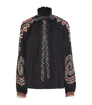 La DoubleJ Silk Cerere Blouse