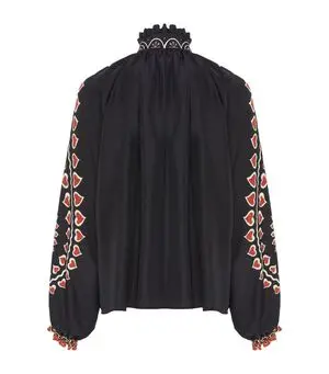 La DoubleJ Silk Cerere Blouse