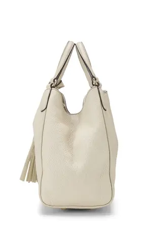 Gucci Leather Soho Convertible Shoulder Bag - White