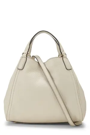 Gucci Leather Soho Convertible Shoulder Bag - White