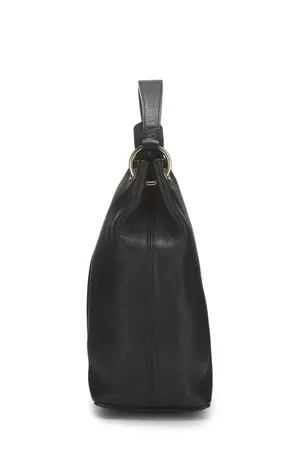 Gucci Leather Soho Convertible Hobo - Black