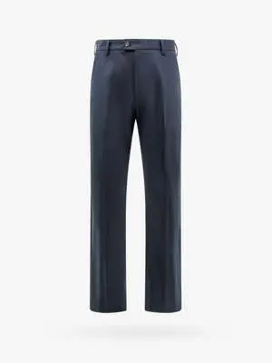 Alexander McQueen Cotton Trousers With Logo Detail