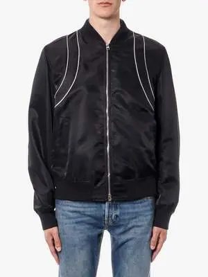 Alexander McQueen Nylon Jacket With Contrasting Detail