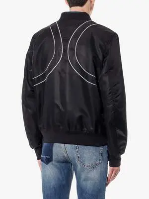 Alexander McQueen Nylon Jacket With Contrasting Detail