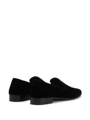 GIUSEPPE ZANOTTI Tuxedo Velvet Loafers