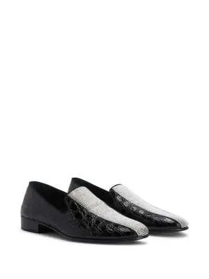 GIUSEPPE ZANOTTI Tuxedo Leather Loafers