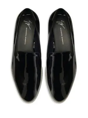 GIUSEPPE ZANOTTI Vilbert Patent Leather Loafers
