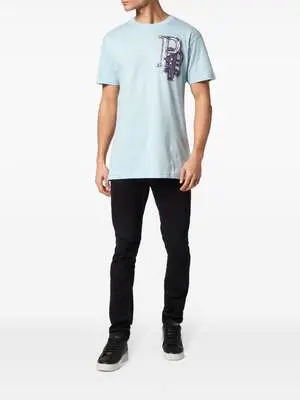 Philipp Plein Gothic Graffiti-print Cotton T-shirt
