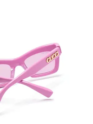 Gucci Rectangle-frame Sunglasses