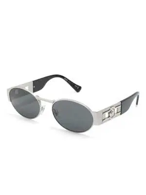 Versace Oval-frame Sunglasses - Silver