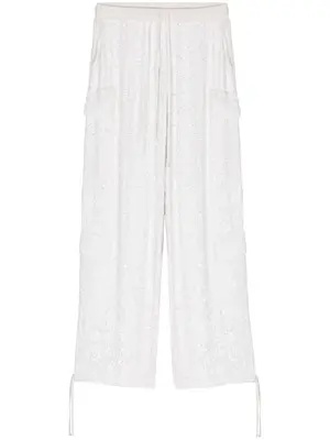 P.a.r.o.s.h Sequin Cargo Trousers