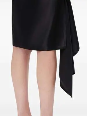 FERRAGAMO Asymmetric Satin Dress