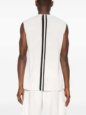 MORDECAI Sleeveless Stripe-detail Jumper