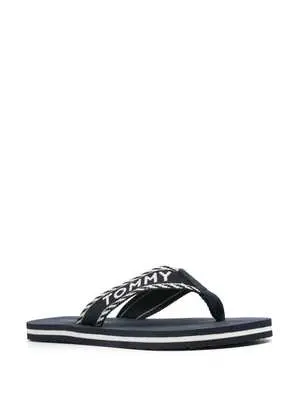 Tommy Hilfiger Logo-jacquard Flip Flops
