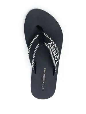 Tommy Hilfiger Logo-jacquard Flip Flops