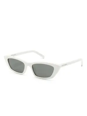 Saint Laurent Cat-eye Sunglasses - White