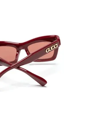 Gucci Rectangle-frame Sunglasses
