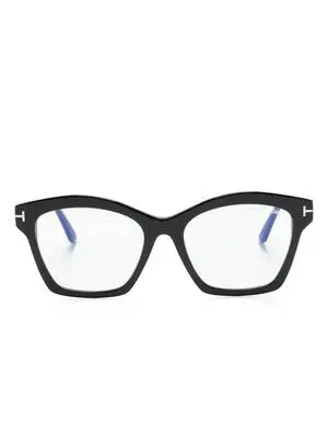 TOM FORD Butterfly-frame Glasses - Black