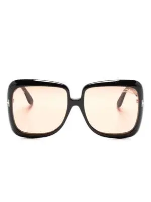 TOM FORD Oversize-frame Sunglasses - Black