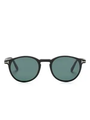 TOM FORD TOM FORD Andrea Round-Frame Sunglasses Grey
