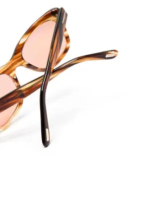 TOM FORD Tortoiseshell Square-frame Sunglasses