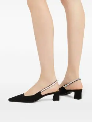 GIUSEPPE ZANOTTI 45mm Brendha Crystal Pumps