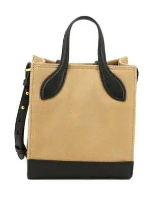 Bally Bar Logo-print Tote Bag - Neutrals