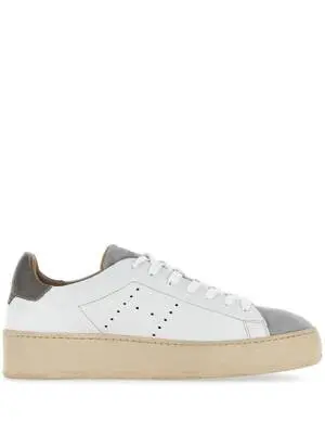 Hogan H672 Leather Sneakers - White