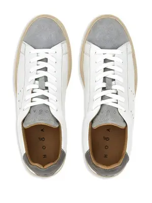Hogan H672 Leather Sneakers - White