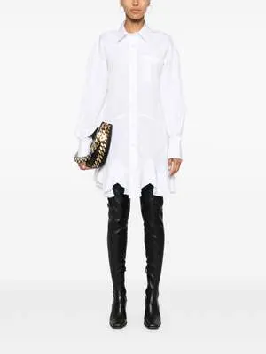 Stella McCartney Logo-embroidered Mini Dress