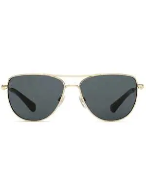 Burberry Tortoiseshell Navigator Sunglasses - Gold