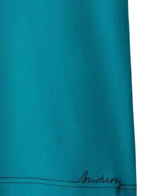 Burberry Contrast-stitching Cotton T-shirt