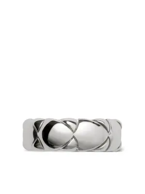 Burberry Shield Segment Sterling Ring