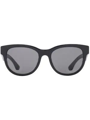 Burberry Round Frame Sunglasses - Black