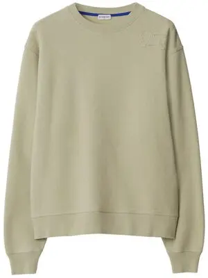 Burberry Cotton Sweatshirt - Neutrals