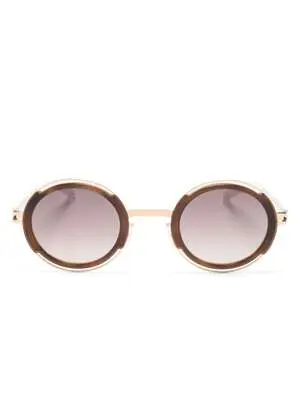Mykita Pearl Round-frame Sunglasses - Brown