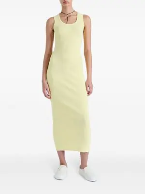 Proenza Schouler White Label Ribbed Knit Maxi Dress