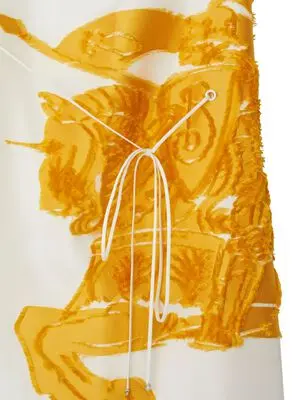 Burberry Equestrian Knight Silk-blend Mini Dress