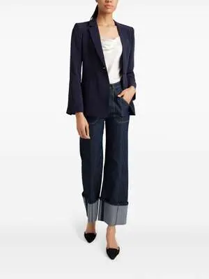 Cinq À Sept Benji High-rise Flared Jeans - Blue