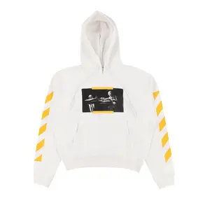 Off-White Caravaggio Print Hoodie - White