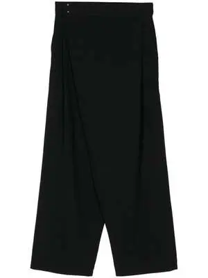 Y’s Draped Straight-leg Trousers