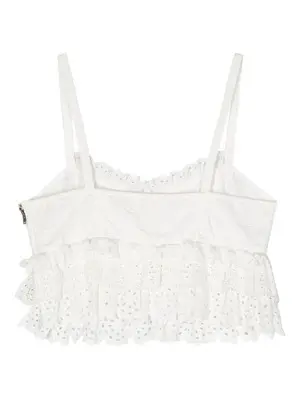 Ulla Johnson Clarissa Cotton Crop Top