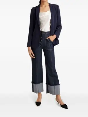 Cinq À Sept Karlie Single-breasted Blazer - Blue