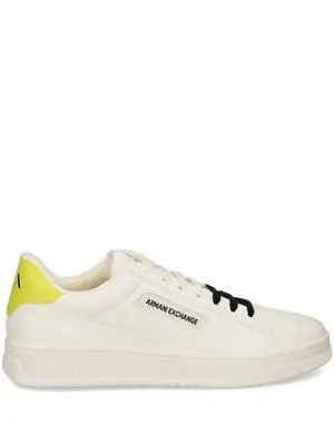 Armani Exchange Leather Sneakers
