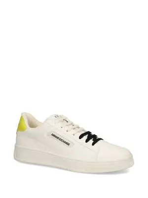 Armani Exchange Leather Sneakers