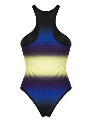 Attico Ombré-print Swimsuit
