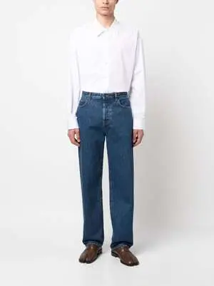 THE ROW Lukre Long-sleeve Cotton Shirt