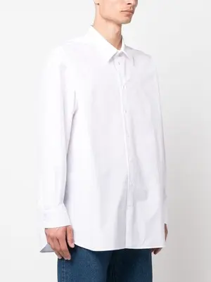 THE ROW Lukre Long-sleeve Cotton Shirt